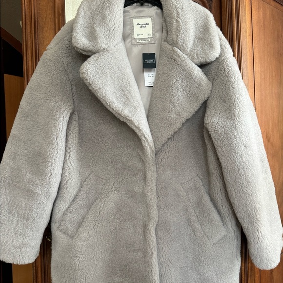 Abercrombie & Fitch | Jackets & Coats | Teddy Bear Coat | Poshmark